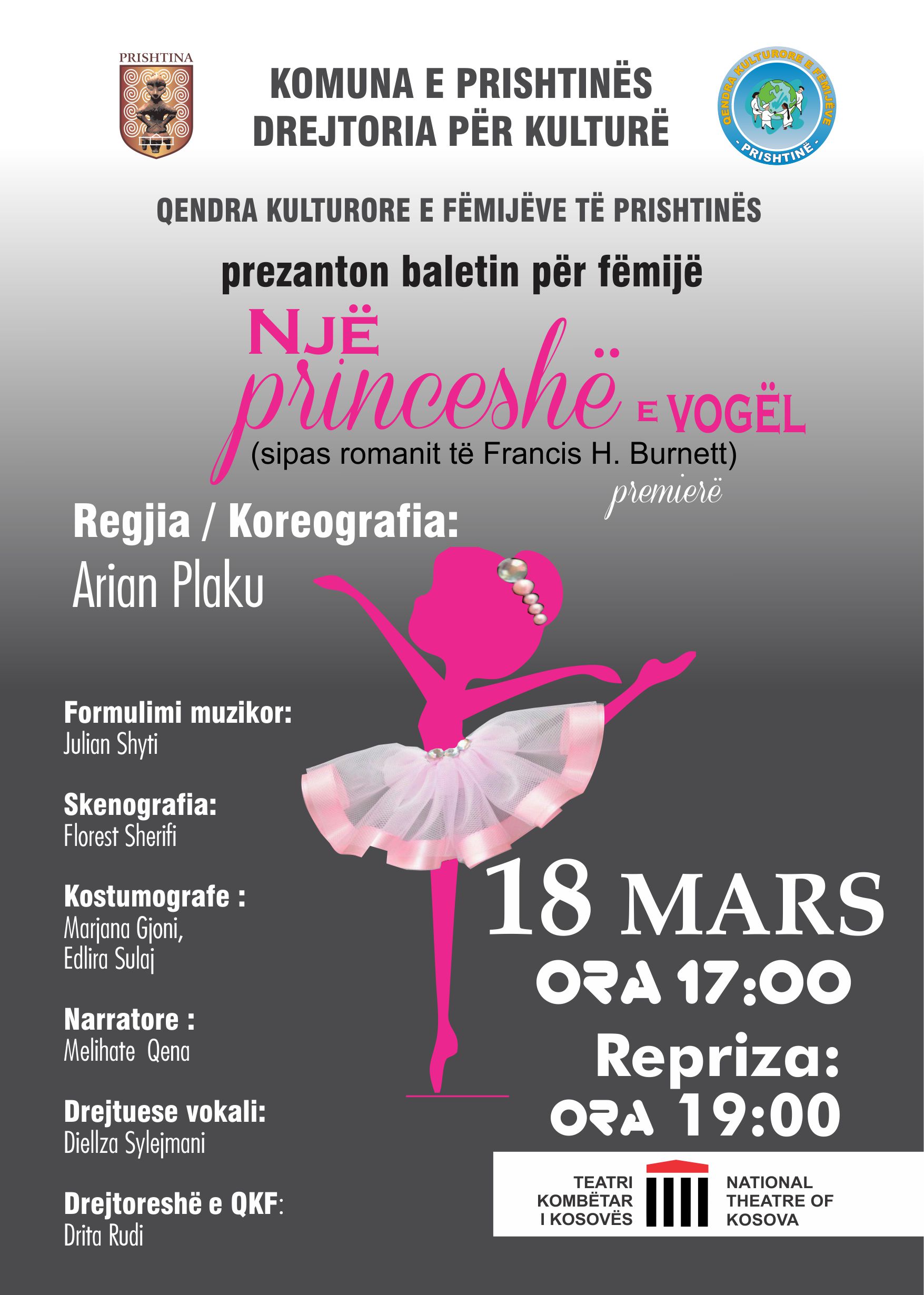 Prishtina Online - Sonte në Teatrin Kombëtar të Kosovës prej orës 17:00 ...